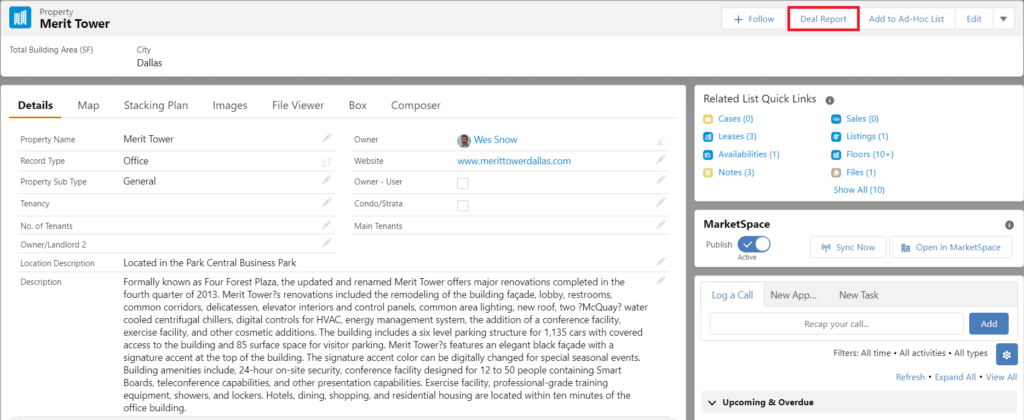 How To Use The Salesforce Custom Button Deal Report” In Crm