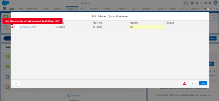 Salesforce CPQ vs Standard Quotes Comparison