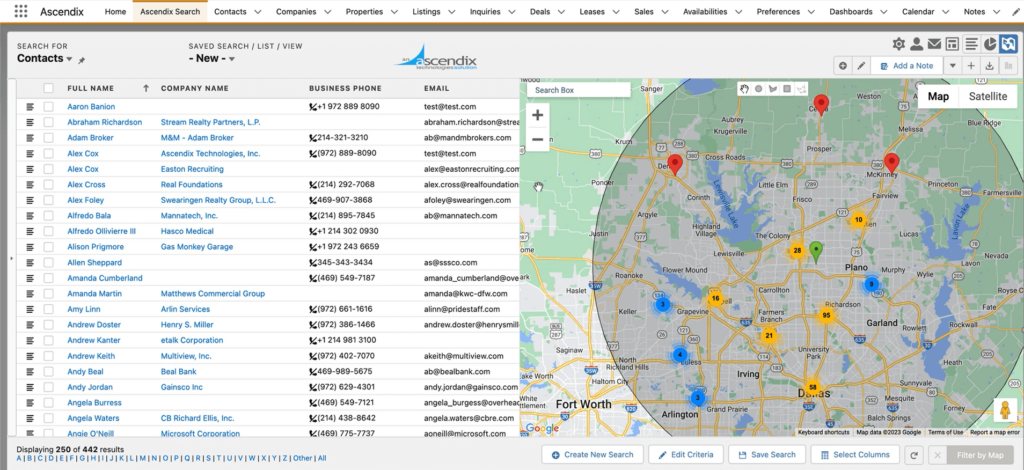 Salesforce Geolocation Search Add-On for Target Recruitment